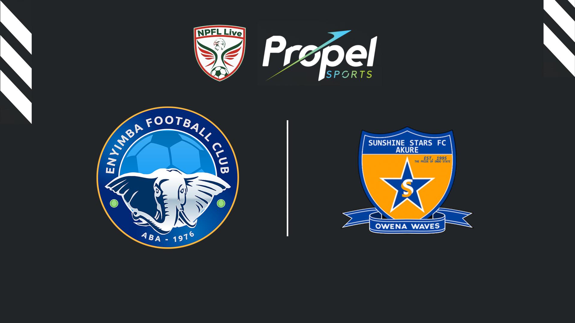 Enyimba International vs Sunshine Stars FC